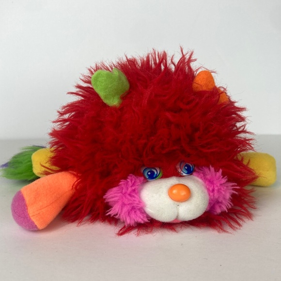 Mattel | Toys | Vintage Mattel Red Yellow Puffling Popples 4 Reversible ...